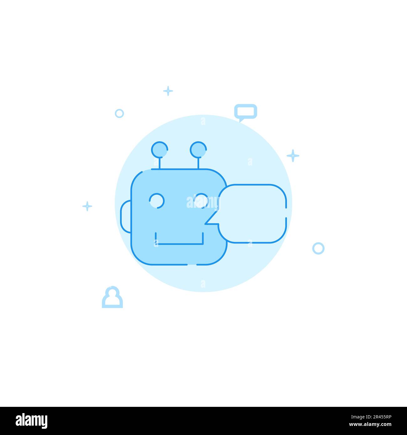 Blue bot Stock Vector Images - Alamy