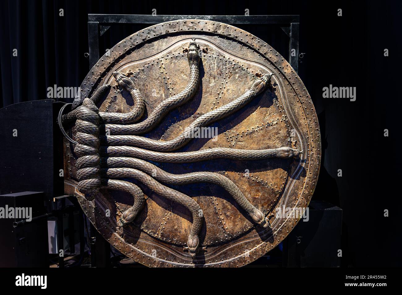 The Door Of The Chamber Of Secrets From Harry Potter In The Warner