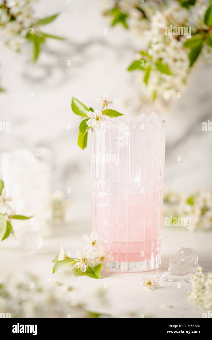 Summer refreshing drink Stock Photo - Alamy