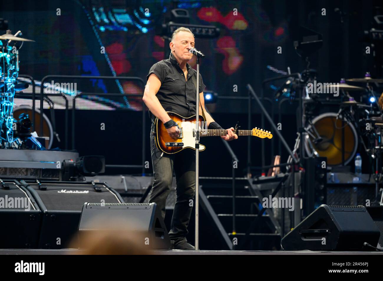 Amsterdam, Netherlands. 25th May, 2023. Bruce Springsteen during a ...