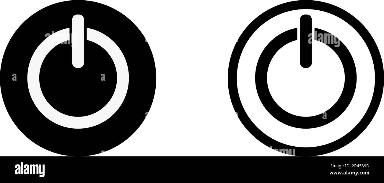 Vector switch buttons hi-res stock photography and images - Alamy