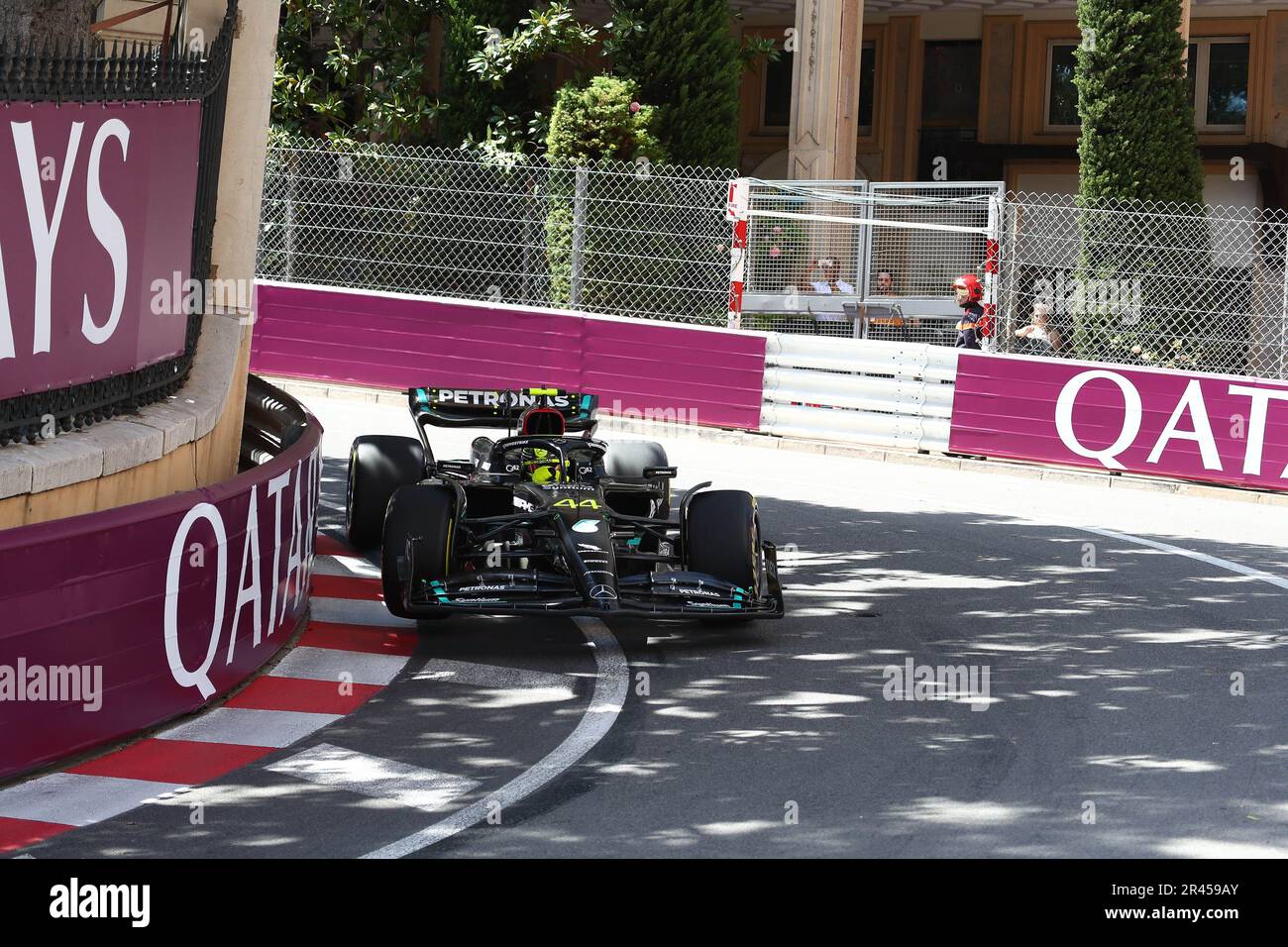 Circuit de Monaco, Montecarlo, Principality of Monaco, May 26, 2023, q Lewis Hamilton (GBR ...