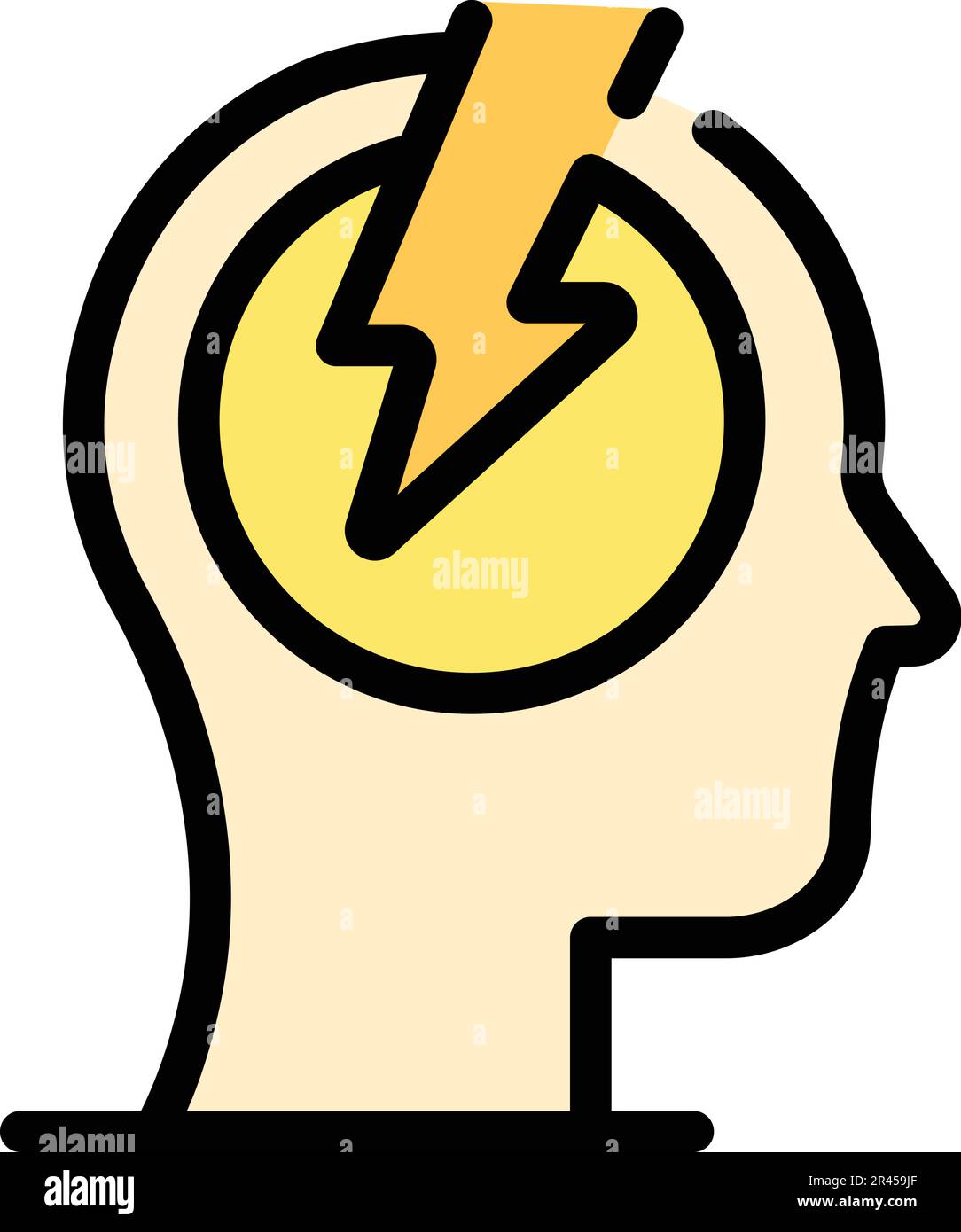 Fast brainstorming icon. Outline Fast brainstorming vector icon for web ...