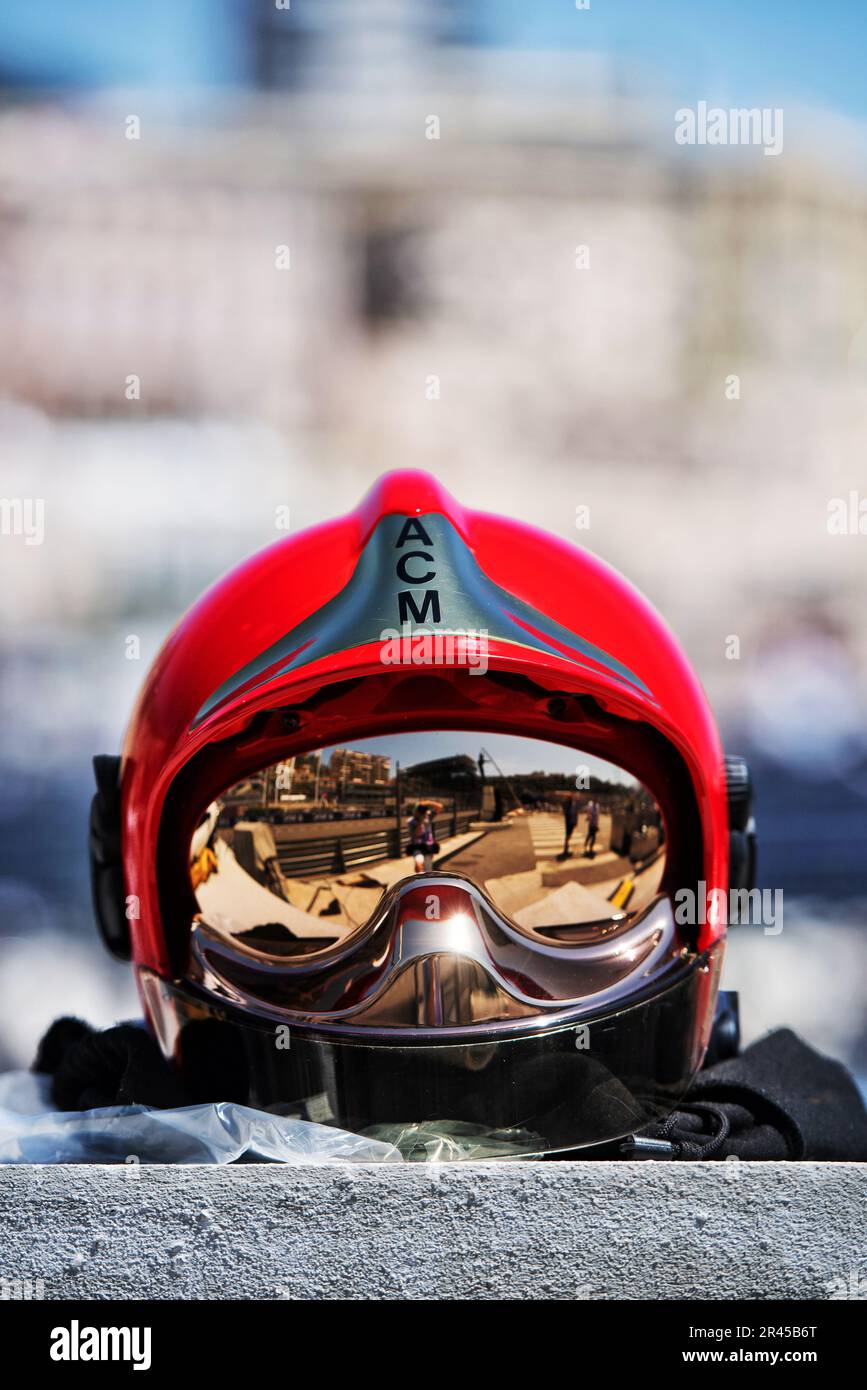 Monaco, Monte Carlo. 26th May, 2023. Circuit atmosphere - a fire ...