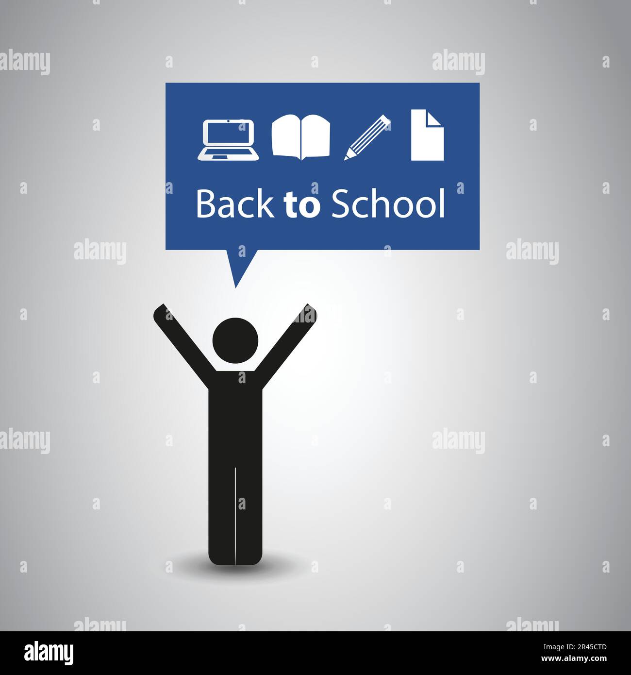 Back to School - Design Concept Stock Vector Image & Art - Alamy