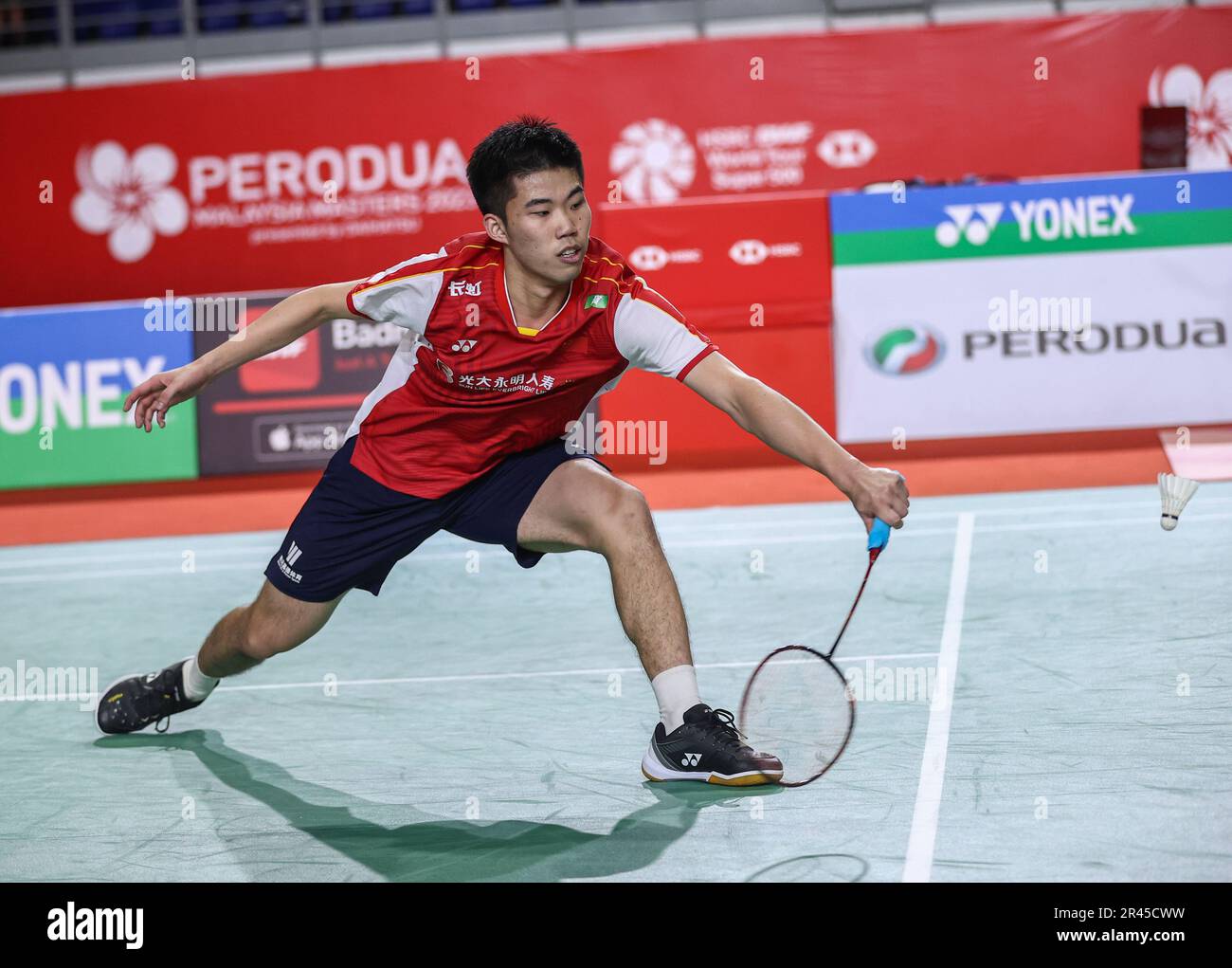 Kuala Lumpur, Malaysia. 26th May, 2023. China's Weng Hongyang hits a ...