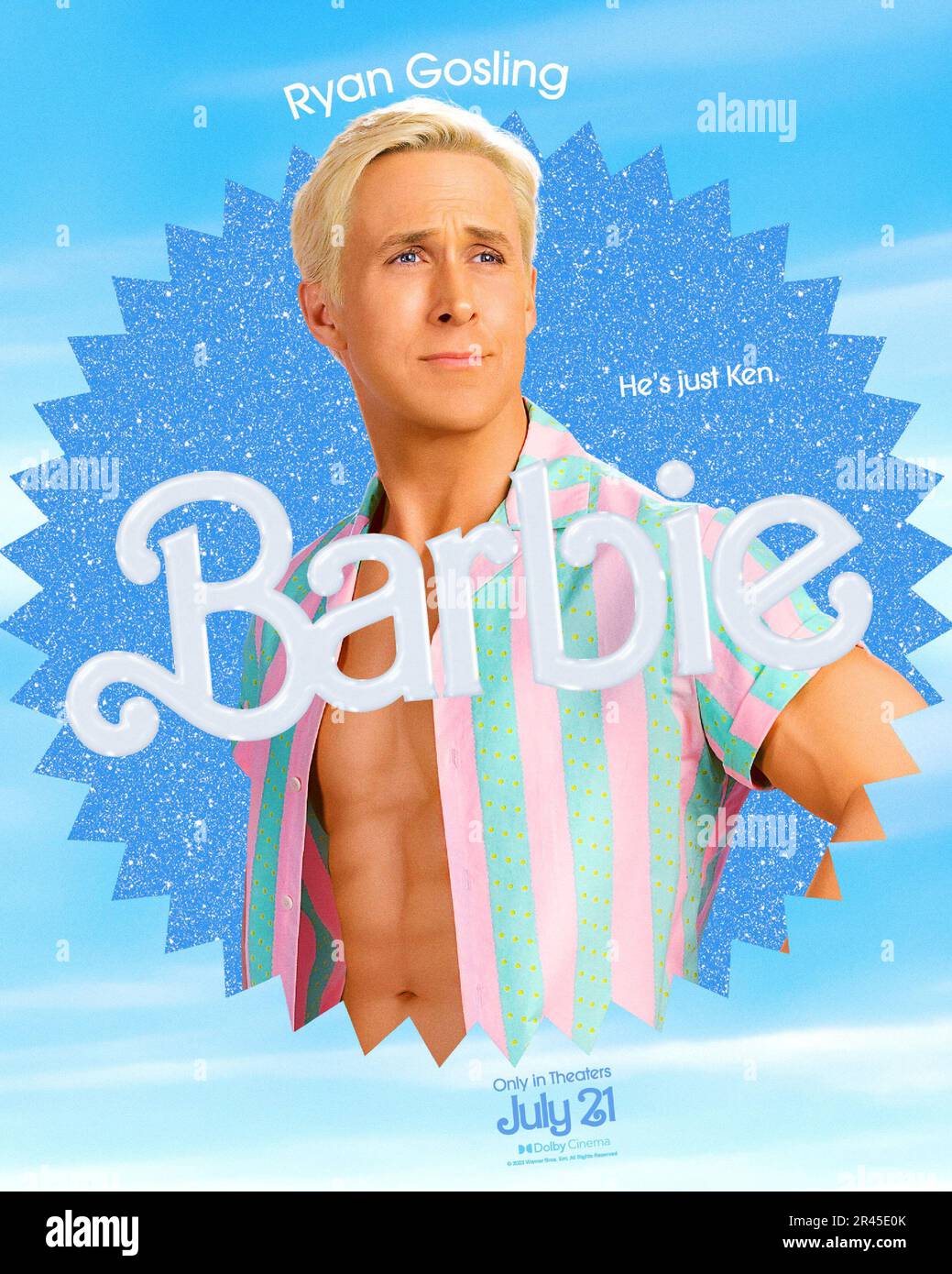 Barbie 2023 film poster hi-res stock photography and images - Alamy