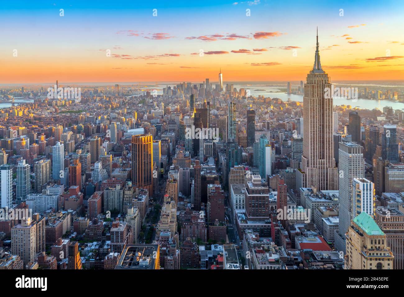 Skyline as seen from Summit , One Vanderbilt, Observation Skyscraper ...