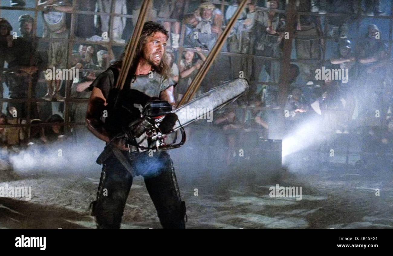 USA. Mel Gibson in a scene from the (C)Warner Bros. film : Mad Max ...