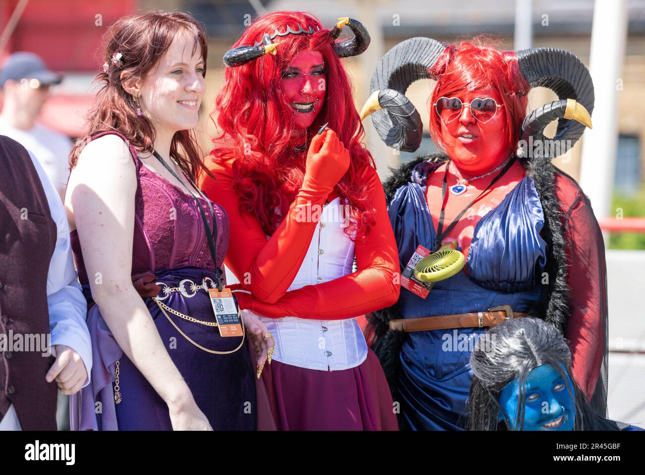 London, UK. 26th May, 2023. MCM Comic Con Excel Centre London an epic ...