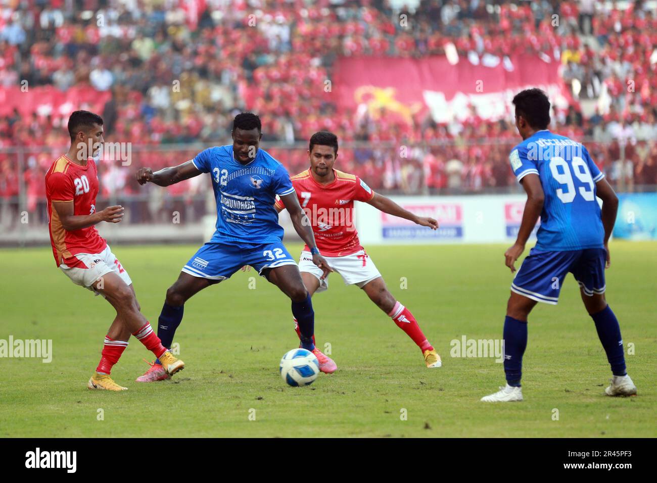 Bangladesh Premier League 2022-23 match between Bashundhara Kings and SK Russel KC at ...