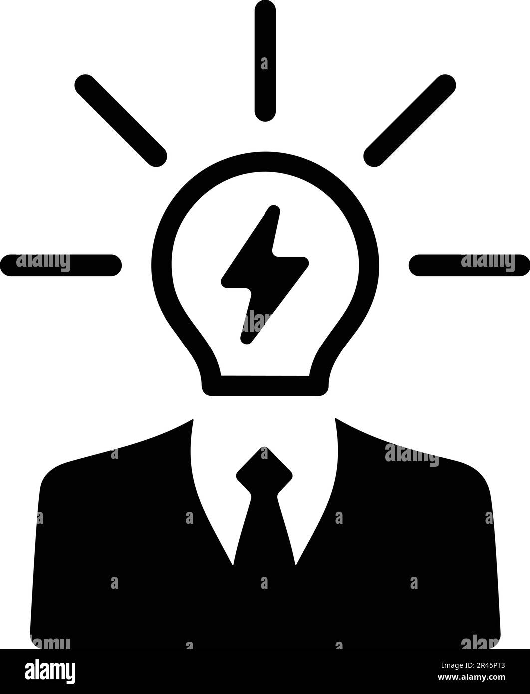 Brainstorming, idea icon. Commercial use, printed files and ...