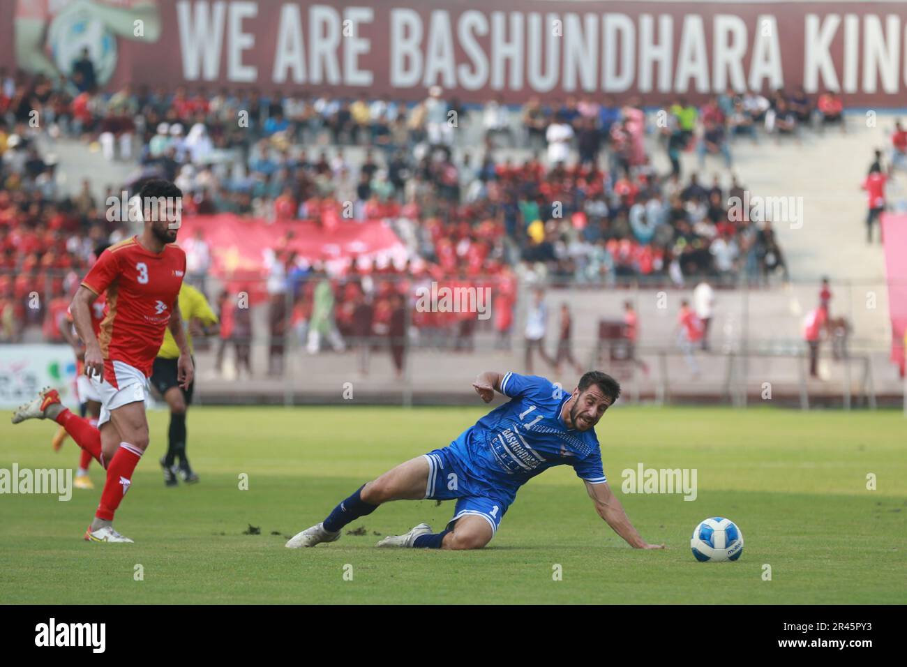 Bangladesh Premier League 2022-23 match between Bashundhara Kings and SK Russel KC at ...