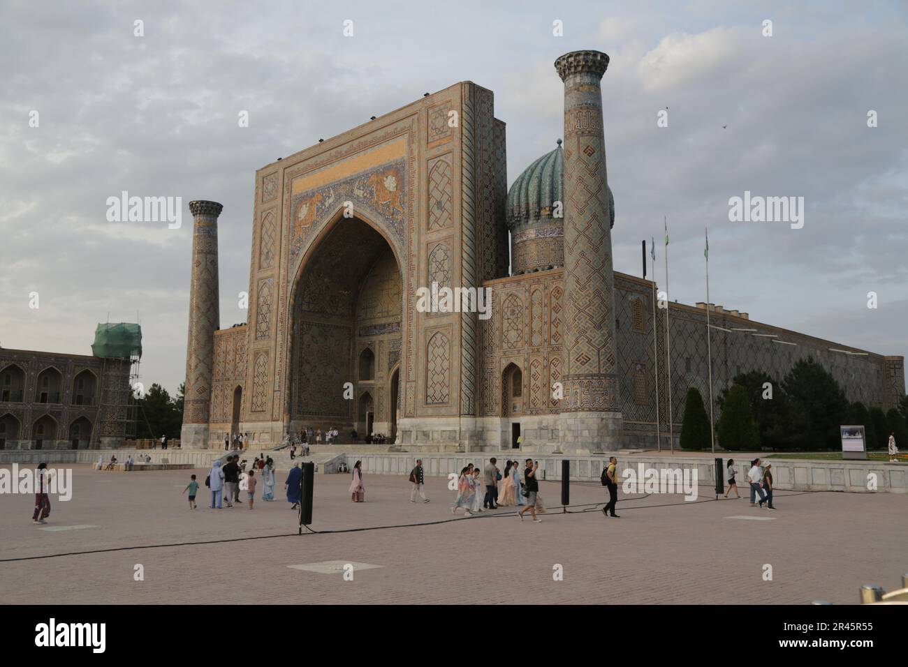 in Uzbekistan the antique silk road and the history Stock Photo - Alamy