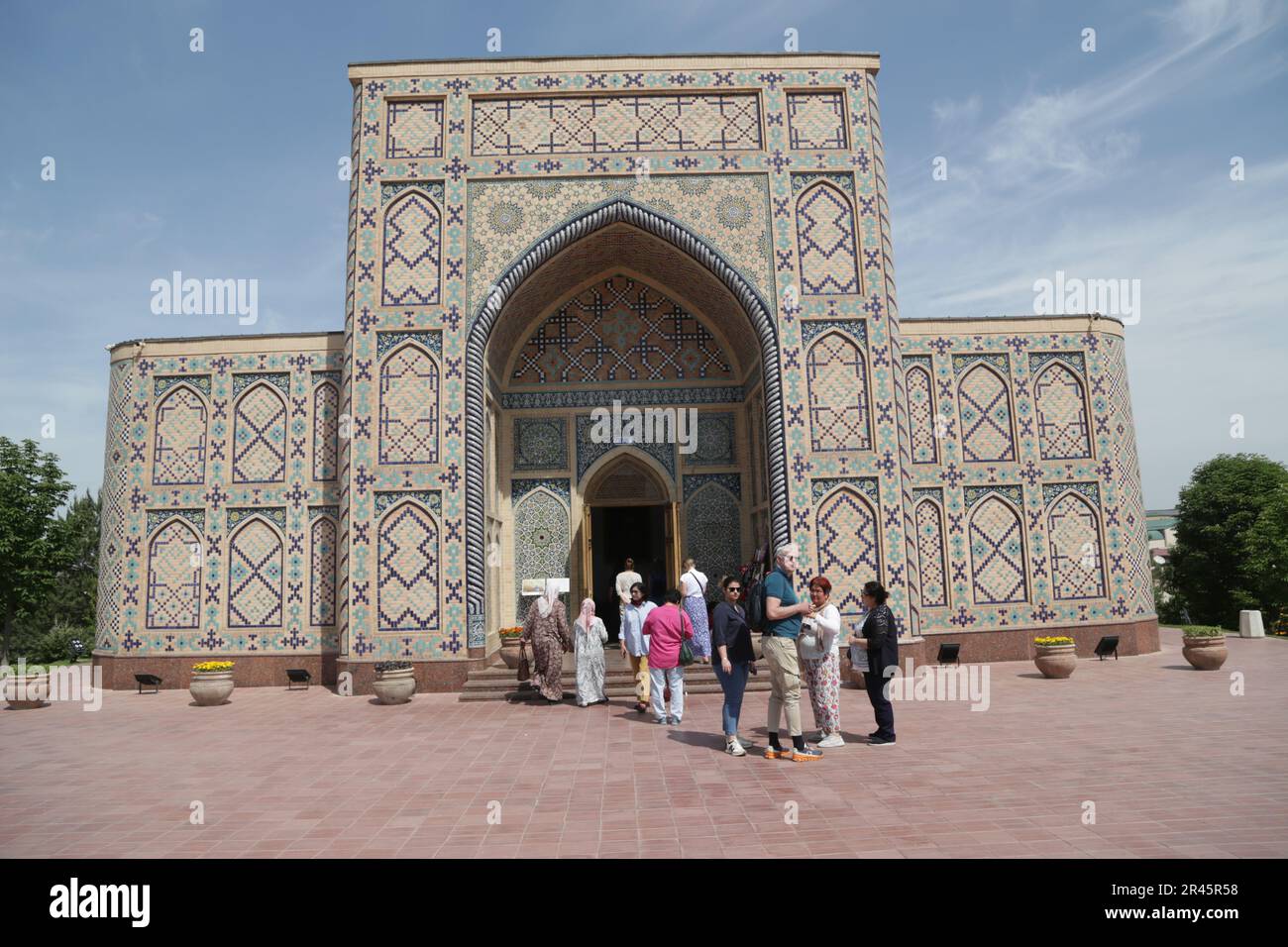 in Uzbekistan the antique silk road and the history Stock Photo - Alamy