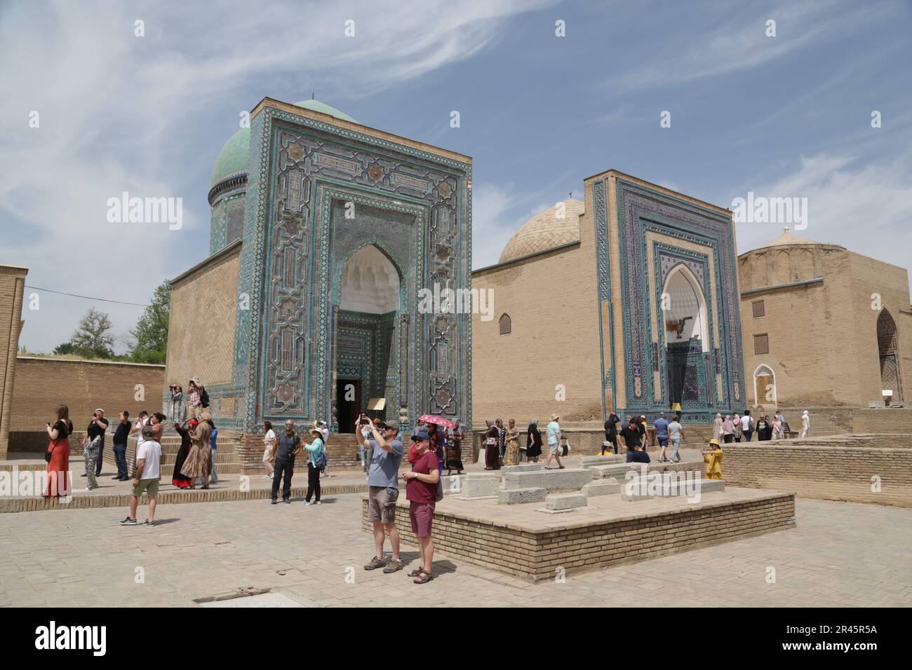 in Uzbekistan the antique silk road and the history Stock Photo - Alamy