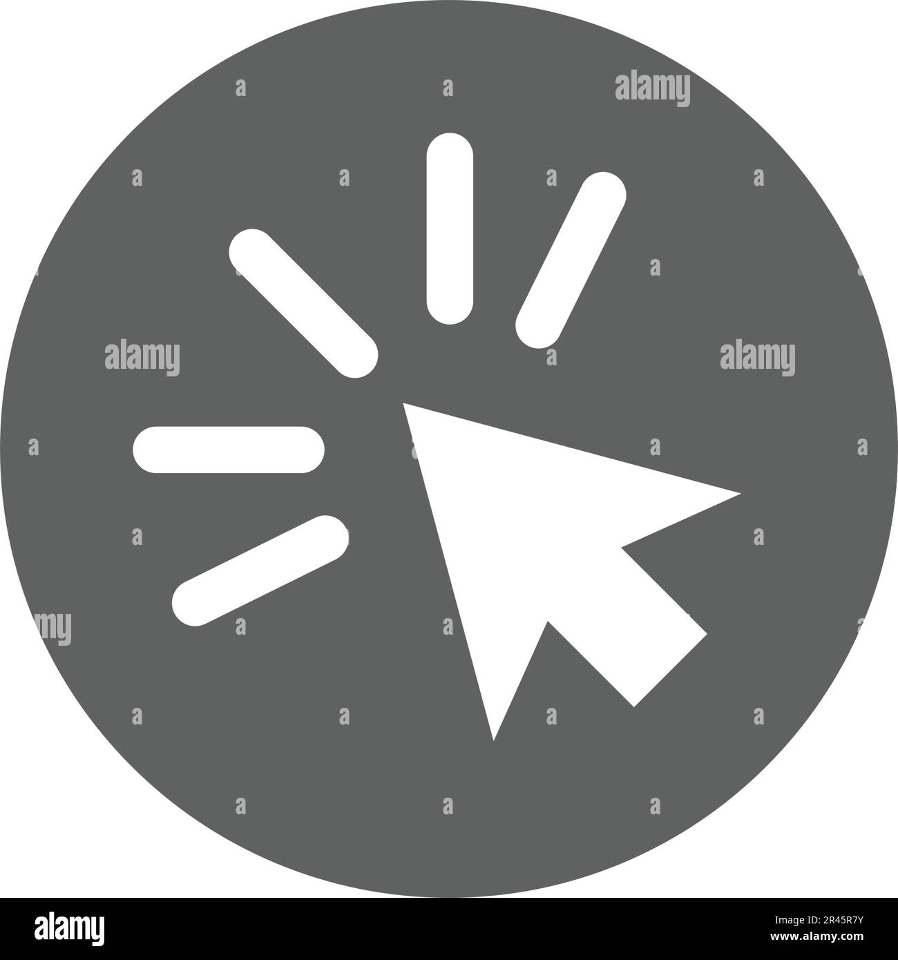 Click, cursor, pointer icon - Perfect use for printed files and presentations, designing and ...