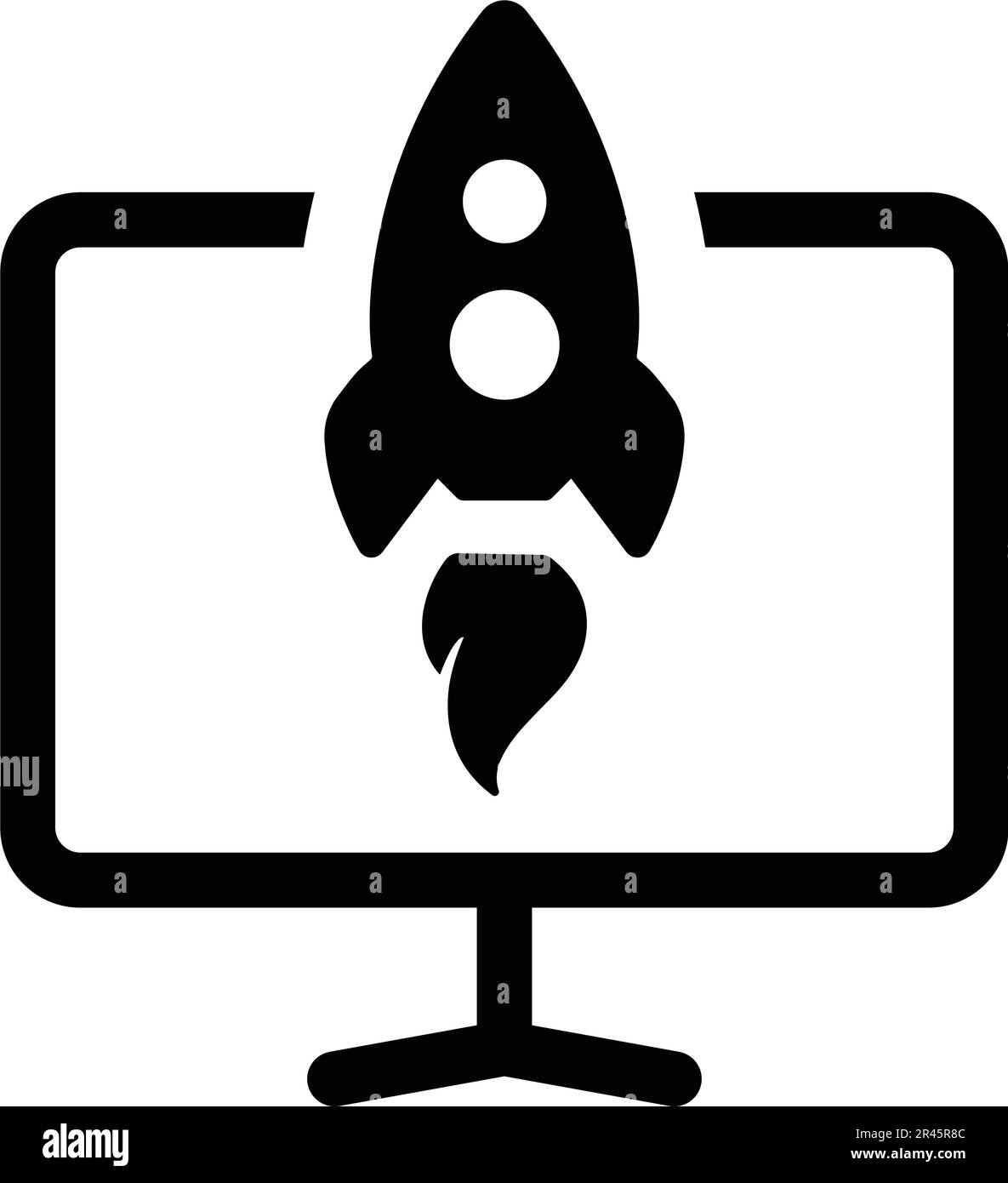 Launch project, start up icon - Beautiful vector design. Perfect use ...