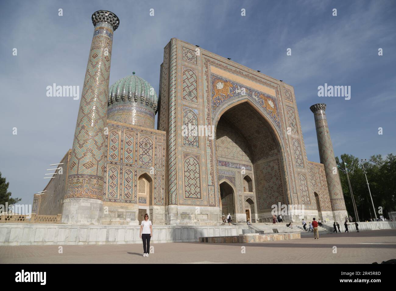 in Uzbekistan the antique silk road and the history Stock Photo - Alamy