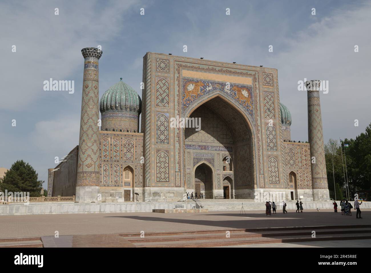 in Uzbekistan the antique silk road and the history Stock Photo - Alamy