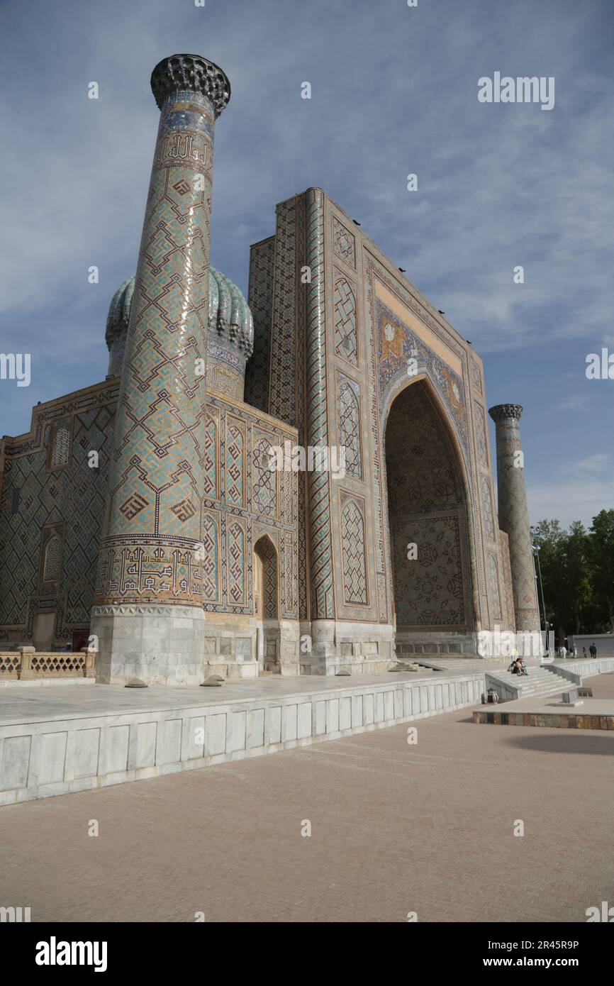 in Uzbekistan the antique silk road and the history Stock Photo - Alamy