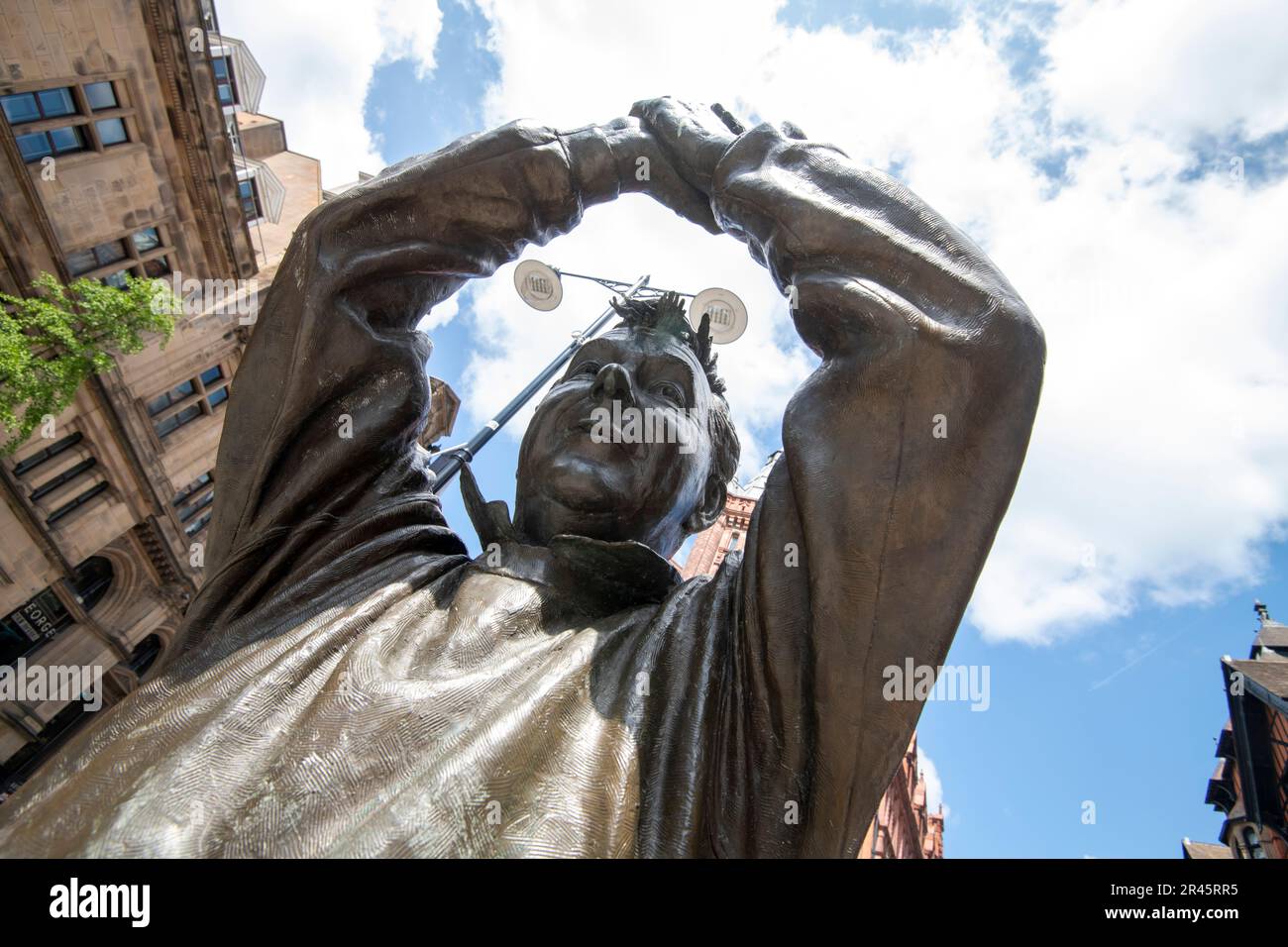 Brian Clough Statue in Nottingham City, Nottinghamshire England UK ...
