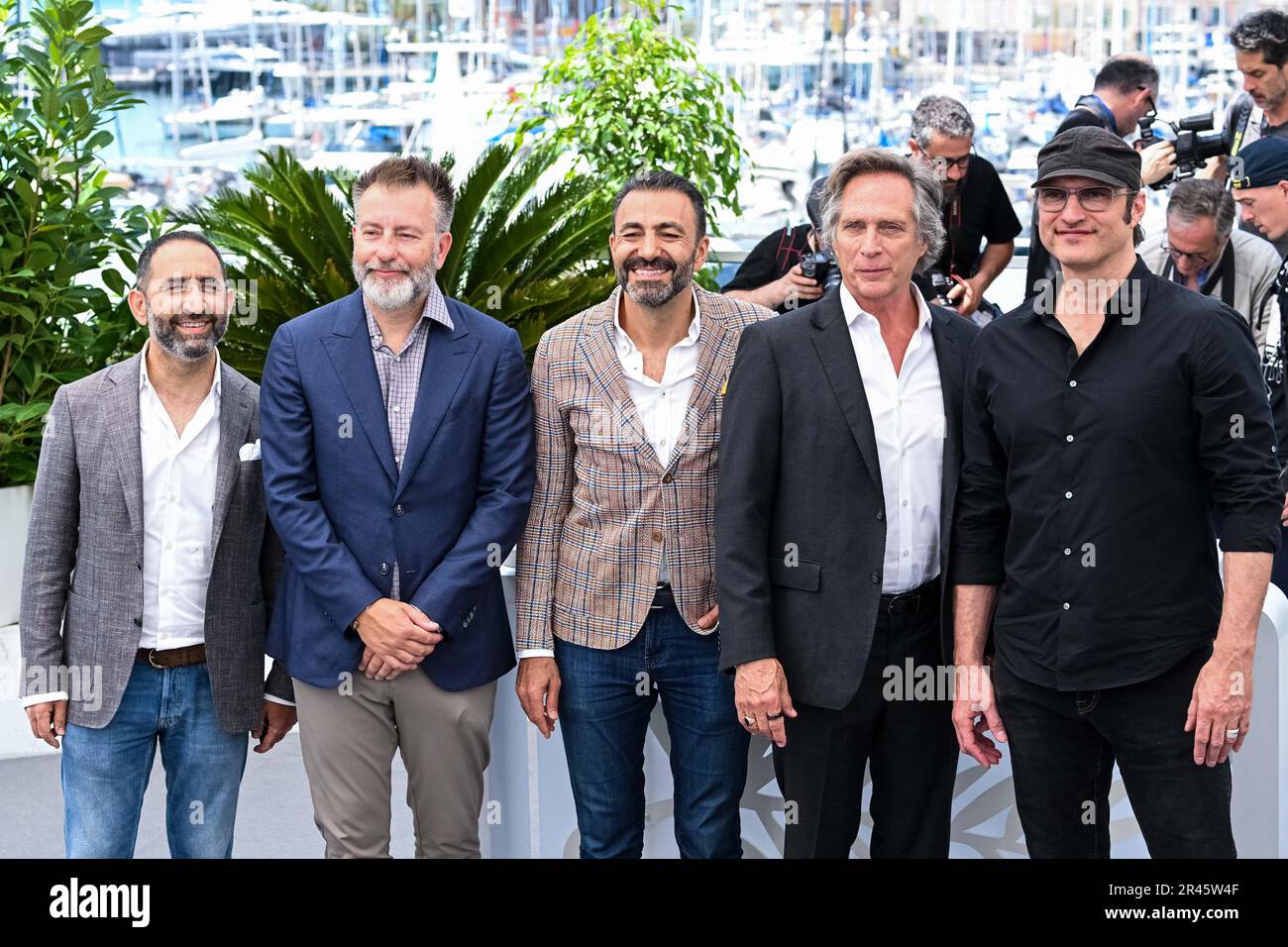 Italy. 26th May, 2023. Artur Galstian, Gareth West, ?, William Fichtner ...