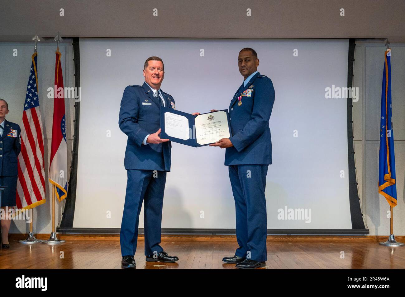 Lt. Col. Erik Smith, assigned to the 139th Operations Group, Missouri ...
