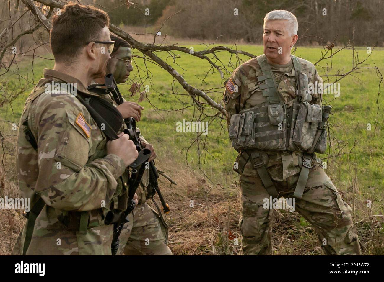 Brig. Gen. Roger Deon, Commanding General of the Army Reserve Aviation ...