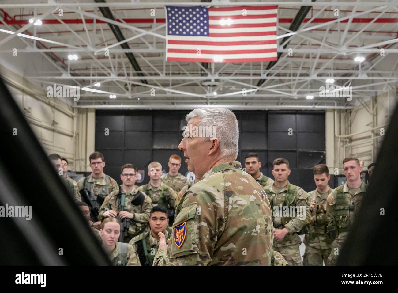 Brig. Gen. Roger Deon, Commanding General of the Army Reserve Aviation ...
