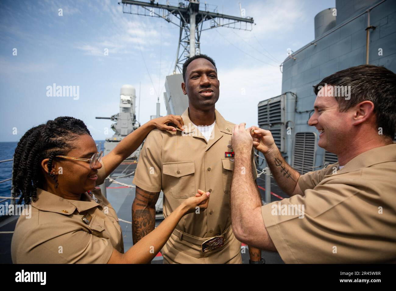 230406-N-YV347-1016 PACIFIC OCEAN (April. 6, 2023) U.S. Navy Ensign ...