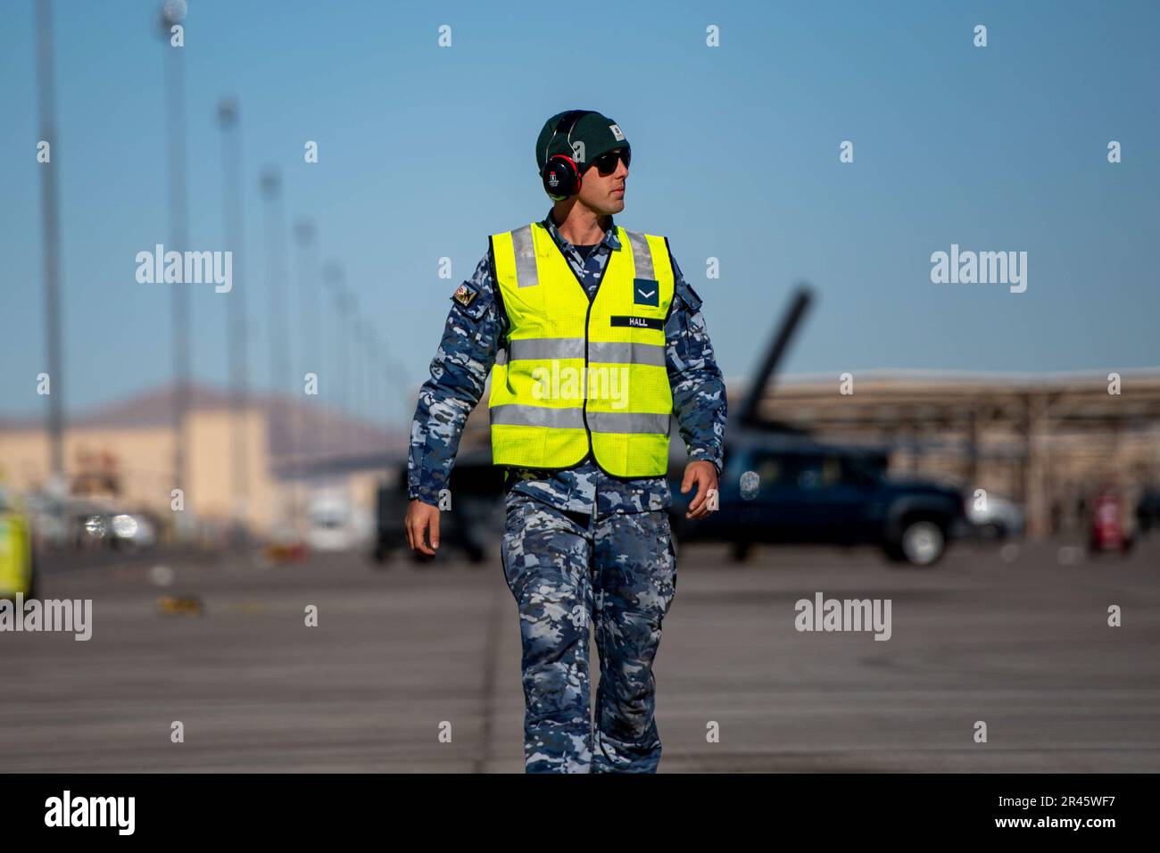 Leading Aircraftman Luke Hall, Armament Technician, No. 6 Squadron ...