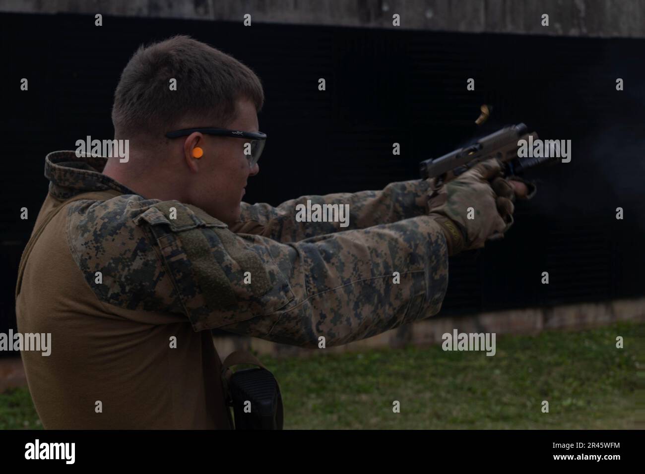 A U.S. Marine with 3rd Reconnaissance Battalion, 31st Marine ...