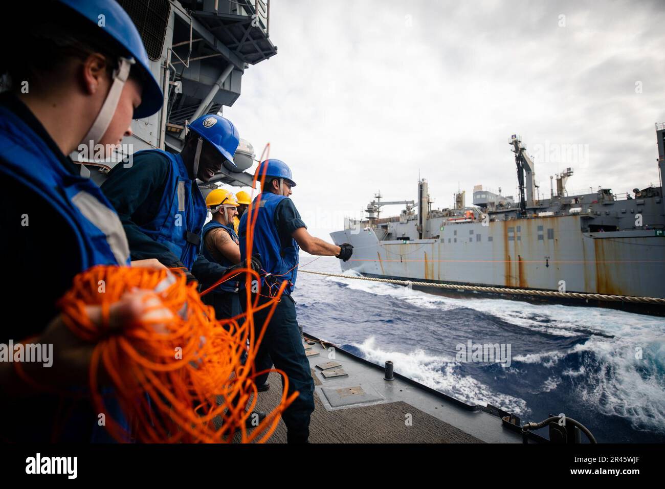 230406-N-YV347-2112 PACIFIC OCEAN (April 6, 2023) U.S. Navy Seaman ...