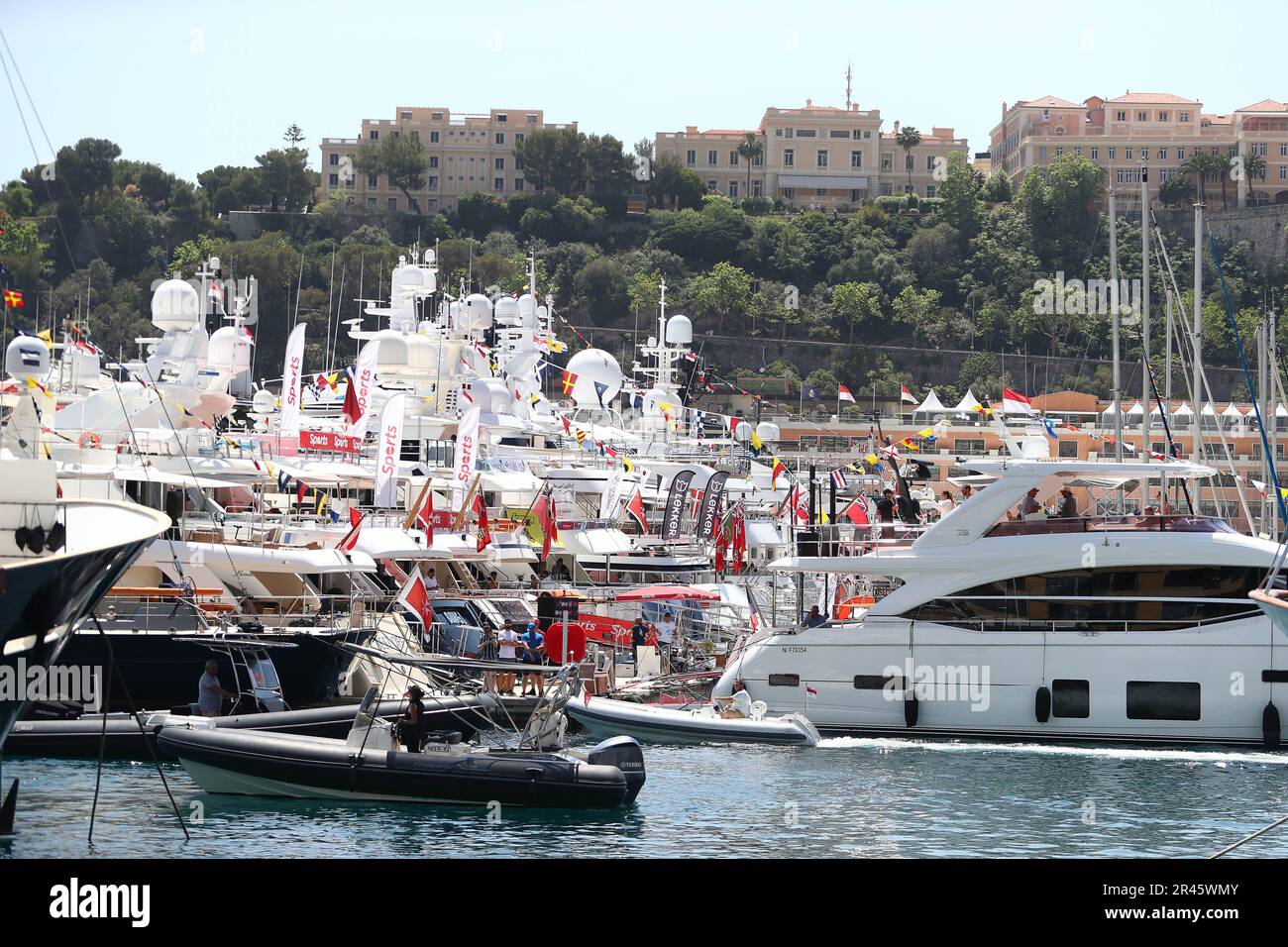 Montecarlo, Principality Of Monaco. 25th May, 2023. Monaco Harbor ...