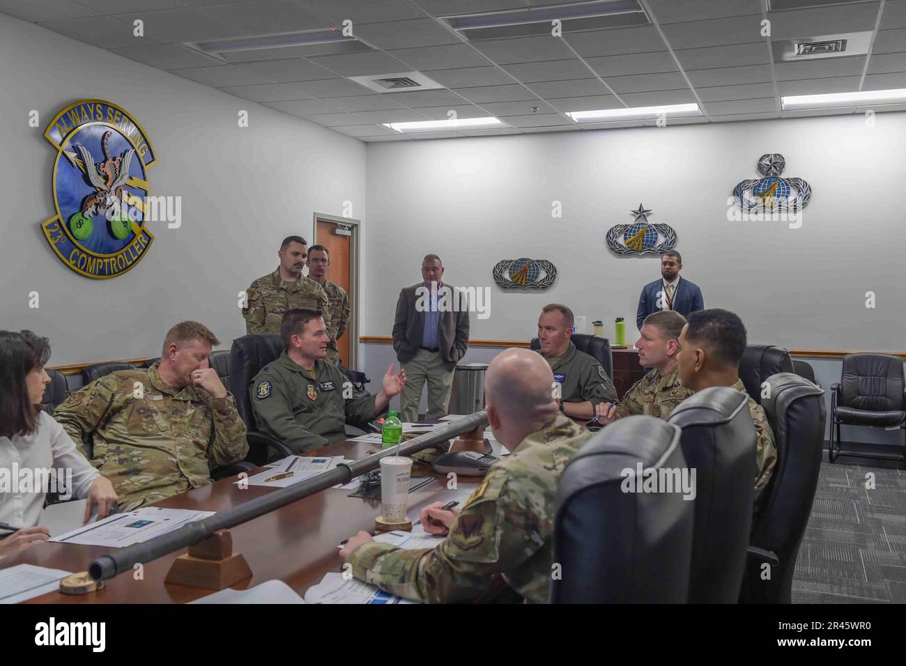 Leadership from across the 23rd Wing and local community members ...