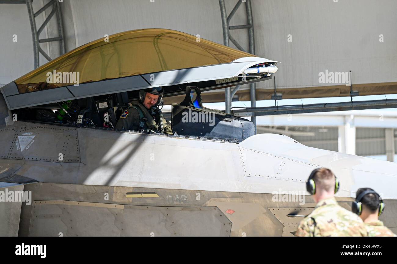 U.S. Air Force Lt. Col. Matthew Evers, 71st Fighter Squadron director ...