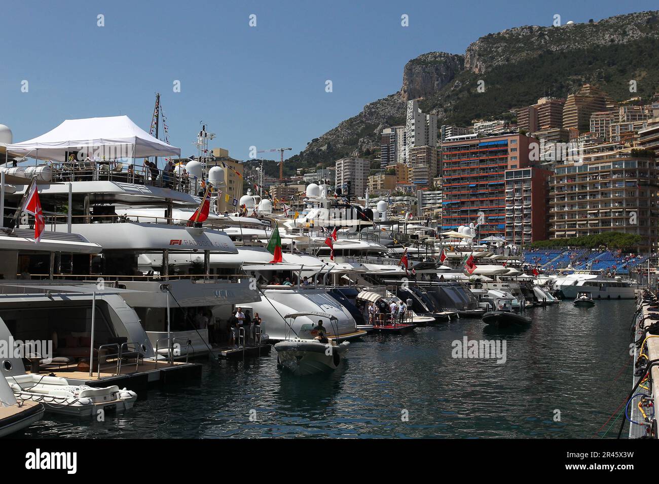 Montecarlo, Principality Of Monaco. 25th May, 2023. Monaco Harbor ...