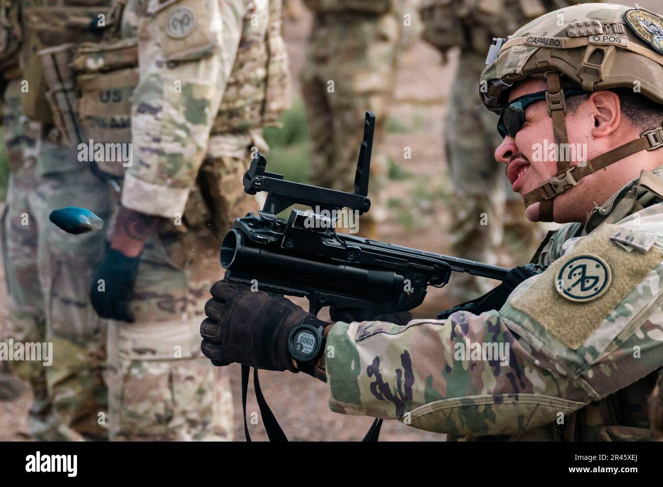 320 he grenade launcher hi-res stock photography and images - Alamy