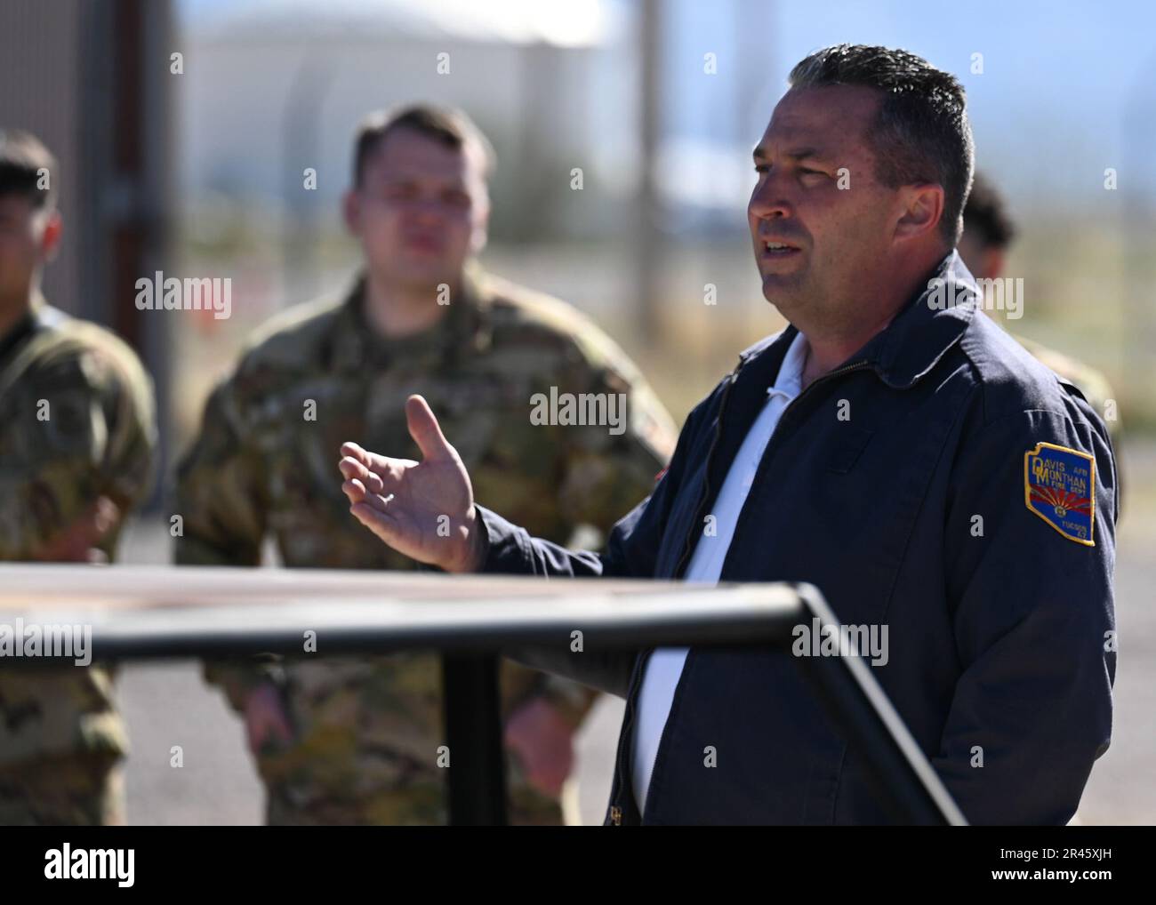 Darren Felish, 355th Civil Engineer Squadron Fire and Emergency ...