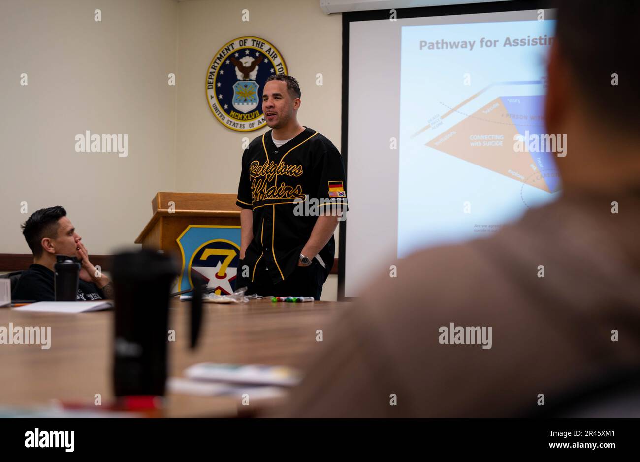 Tech. Sgt. Dwayne Walker, 8th Fighter Wing NCO in charge of chapel ...