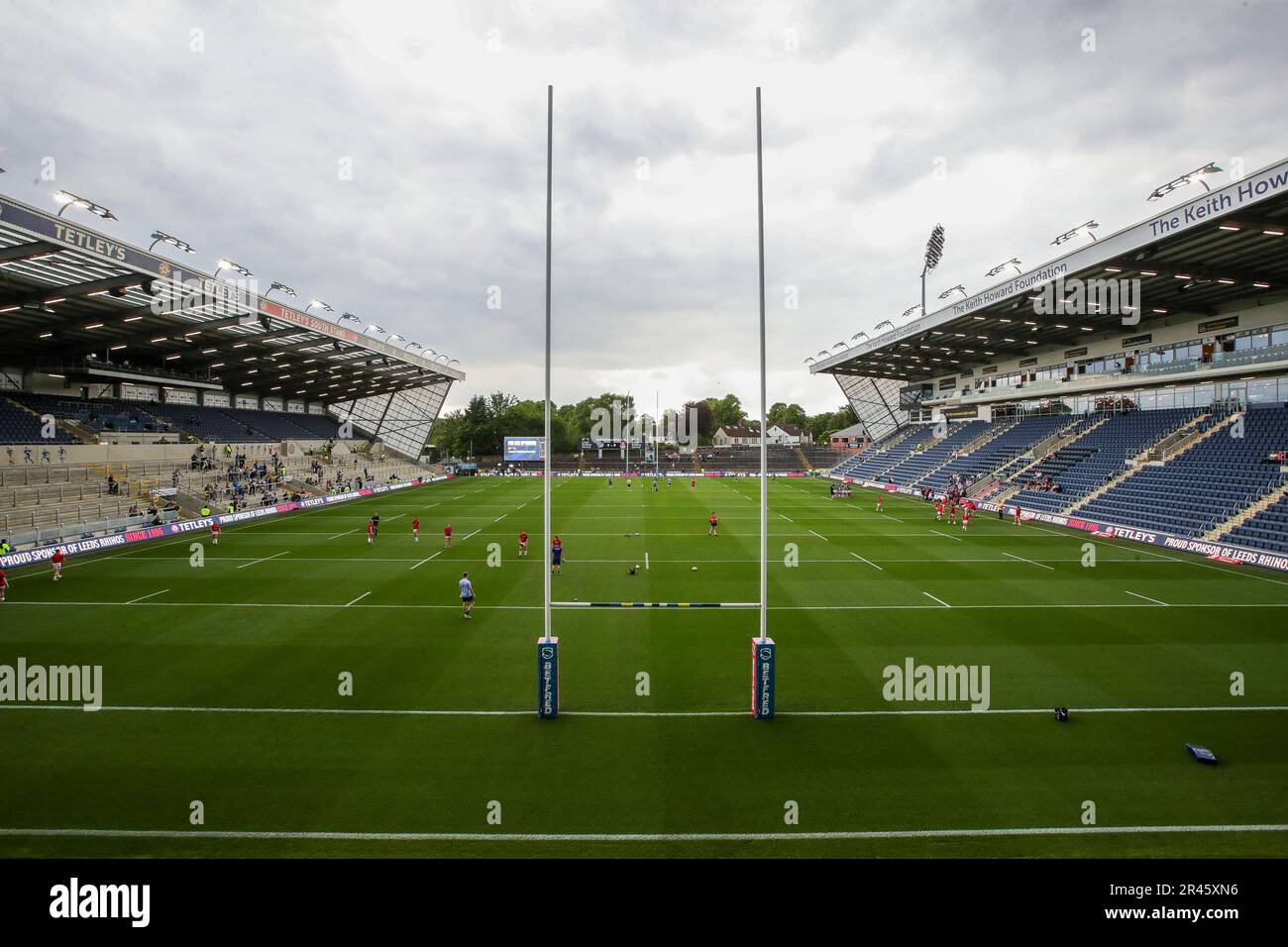 A general view inside Headingley Stadium ahead of the Betfred Super ...