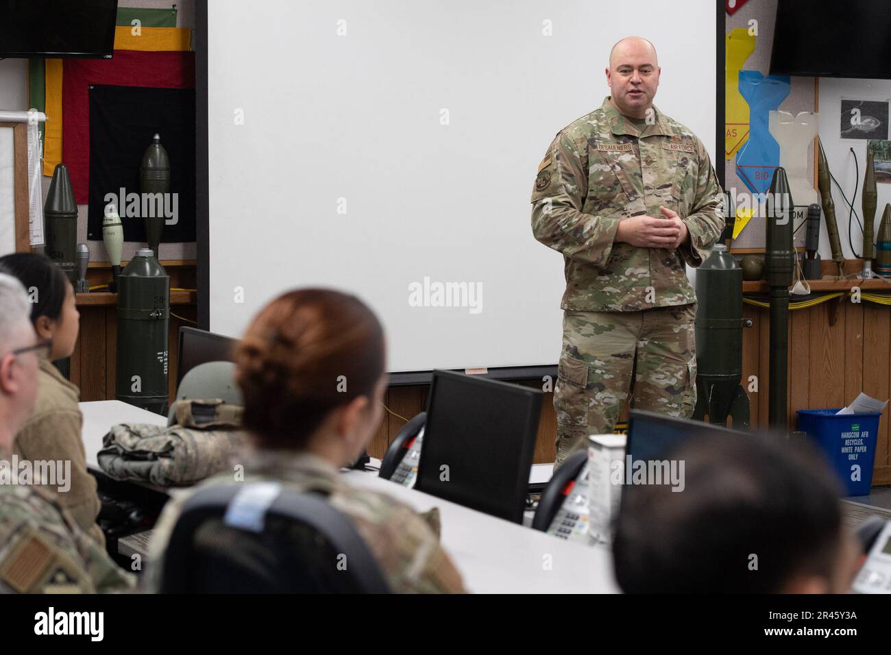 Chief master sgt charles desaulniers hi-res stock photography and ...