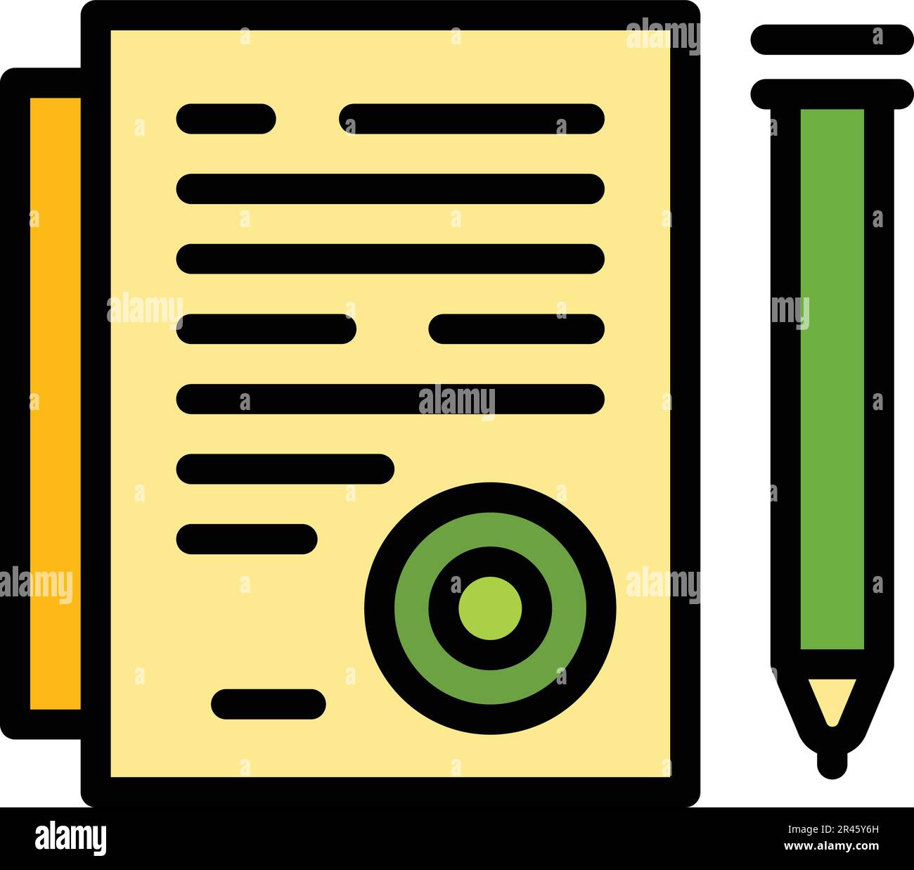 Financial planning article icon. Outline Financial planning article ...