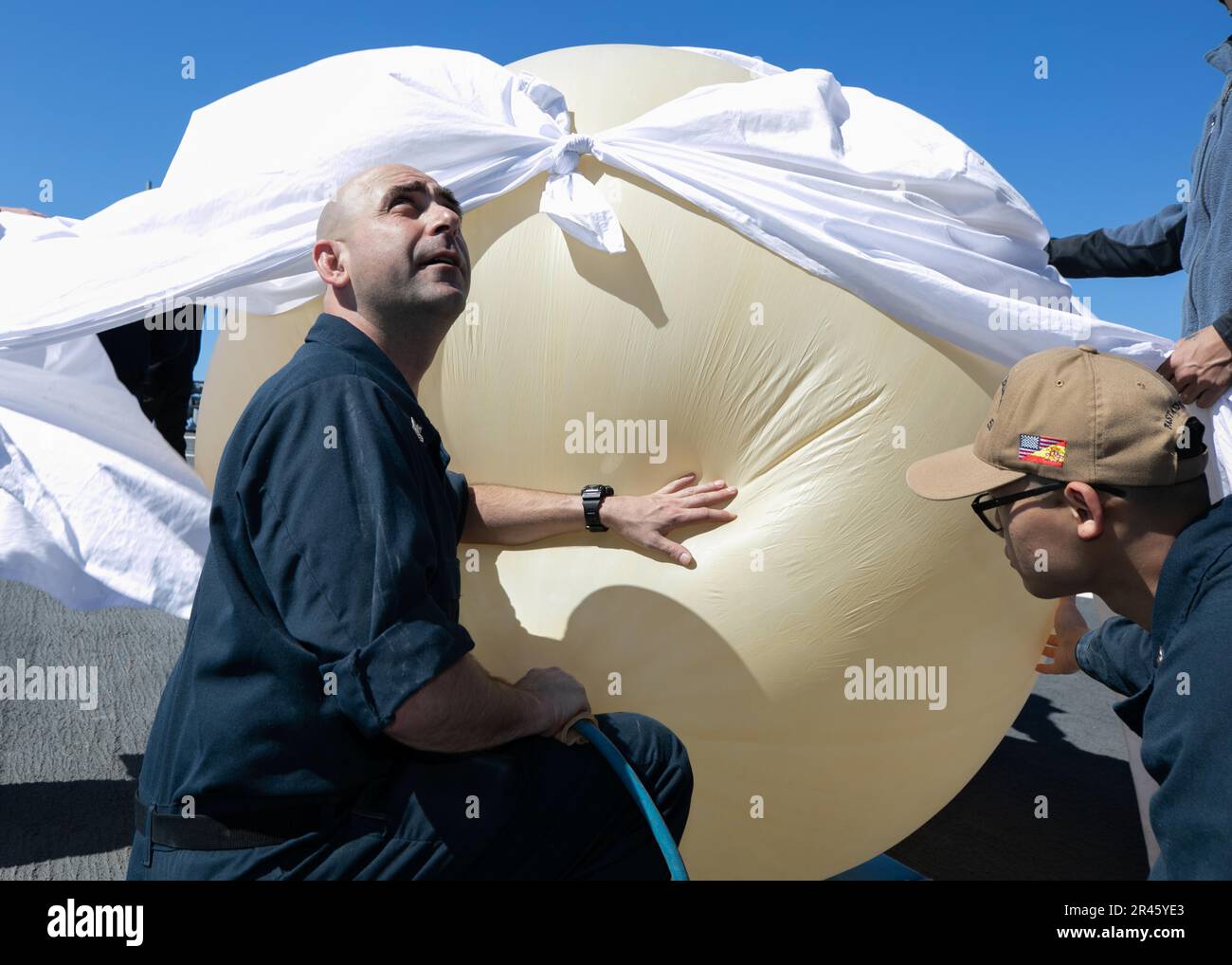 230325-N-DE439-1104 ATLANTIC OCEAN (March 25, 2023) Fire Controlman ...