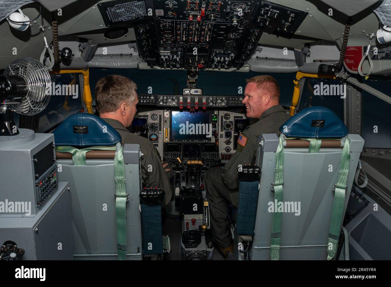 Col. Antanas Matutis, left, commander of the Lithuanian Air Force, and ...