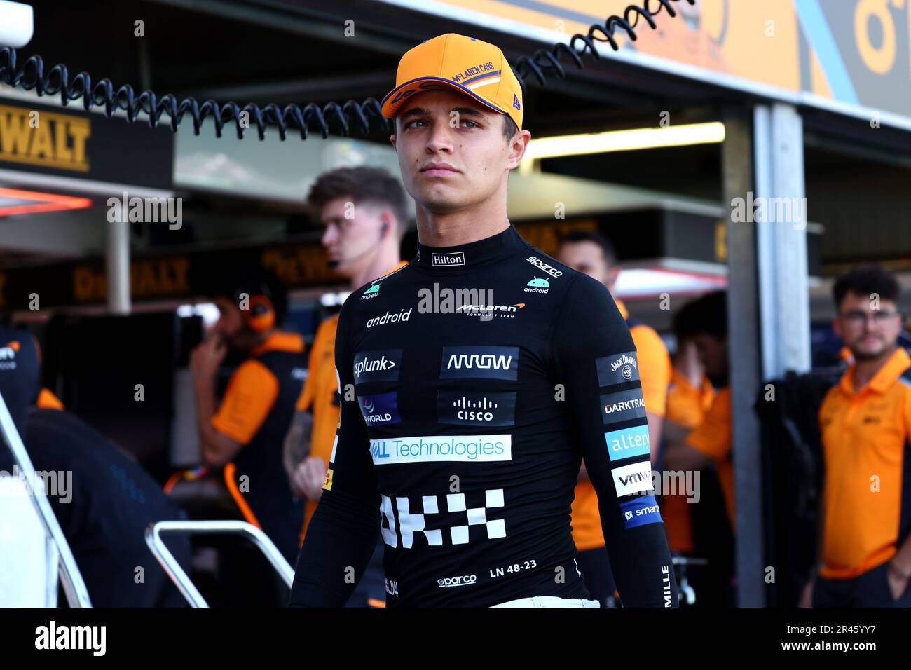 Monaco, Monte Carlo. 26th May, 2023. Lando Norris (GBR) McLaren. 26.05.2023. Formula 1 World ...