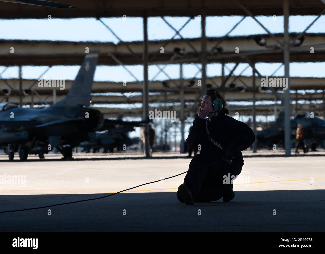U.S. Air Force Senior Airman Emily Reesing, 79th Fighter Generation ...