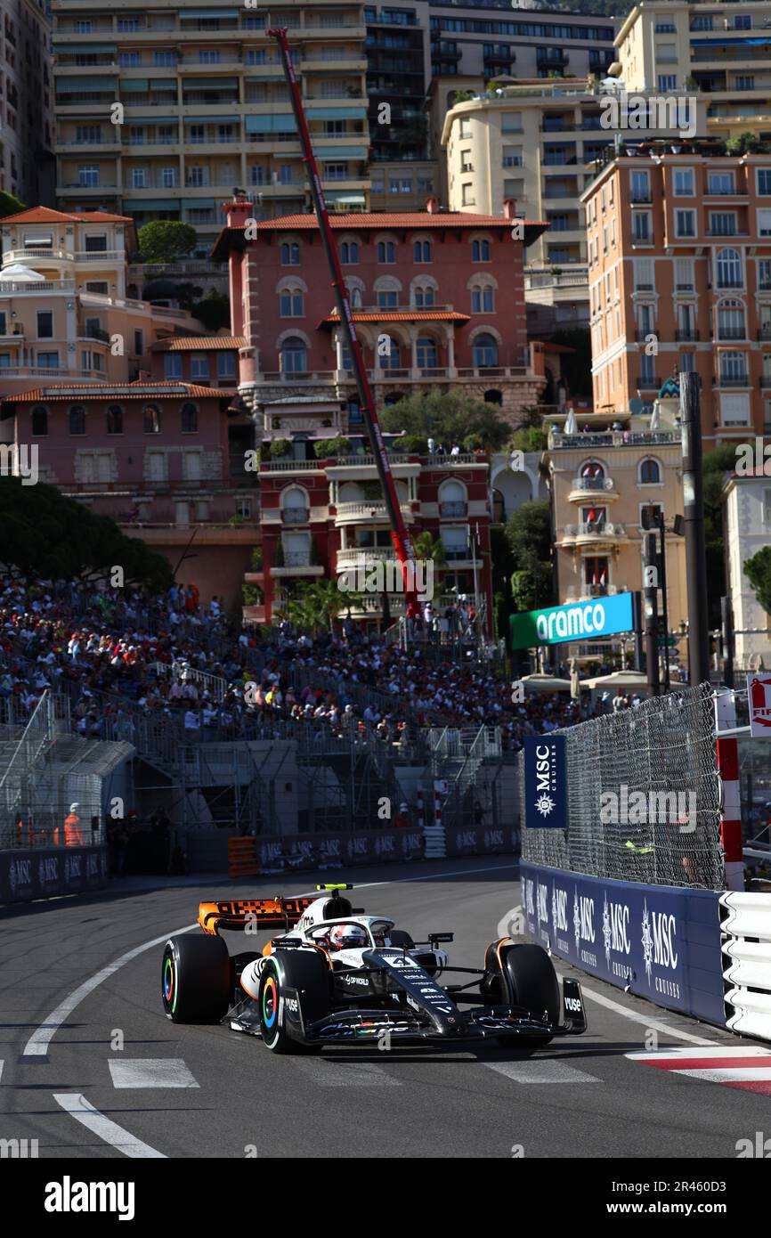 Monaco, Monte Carlo. 26th May, 2023. Lando Norris (GBR) McLaren MCL60. 26.05.2023. Formula 1 ...
