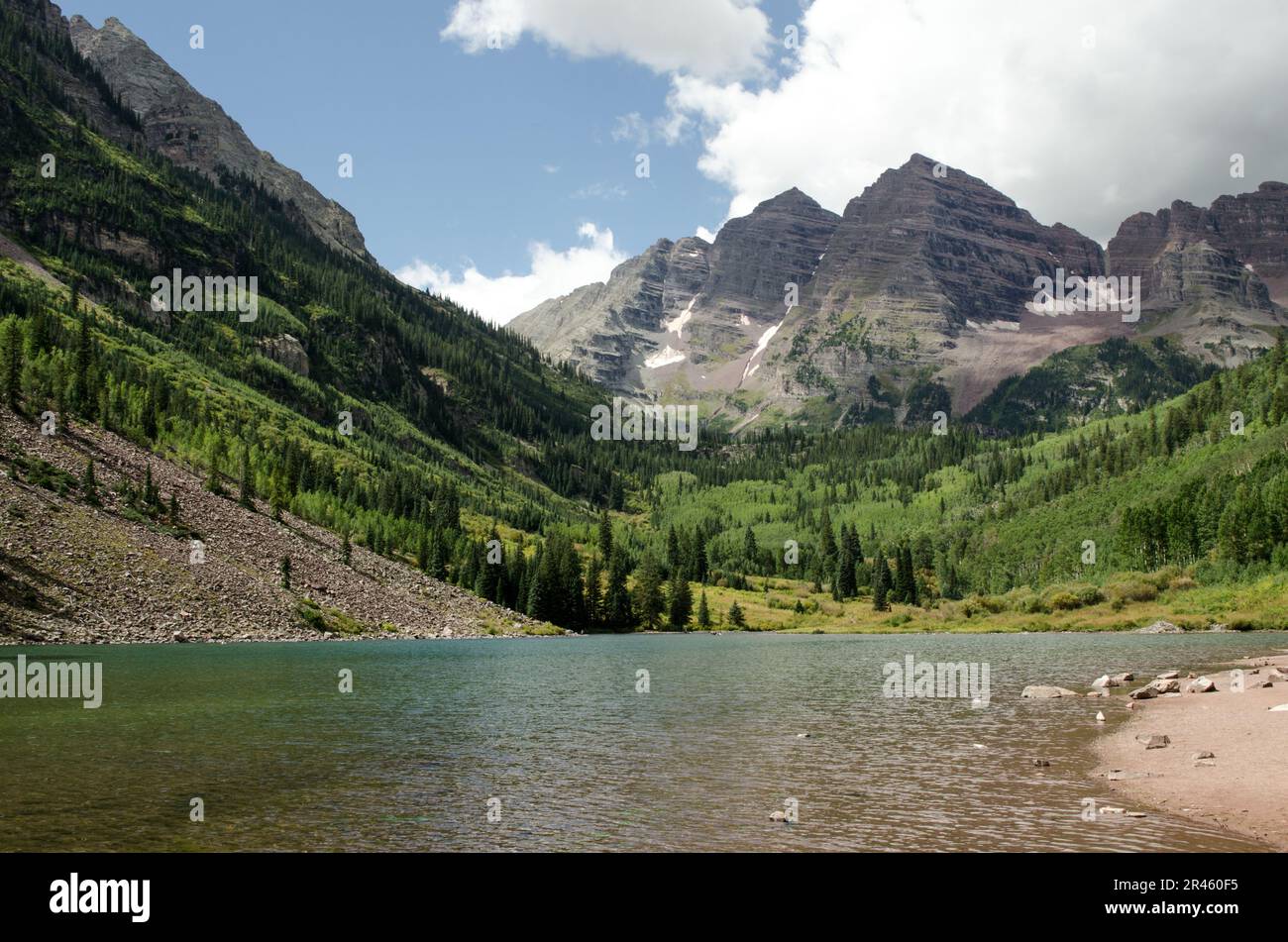 The Maroon Bells in Aspen, Colorado Stock Photo - Alamy